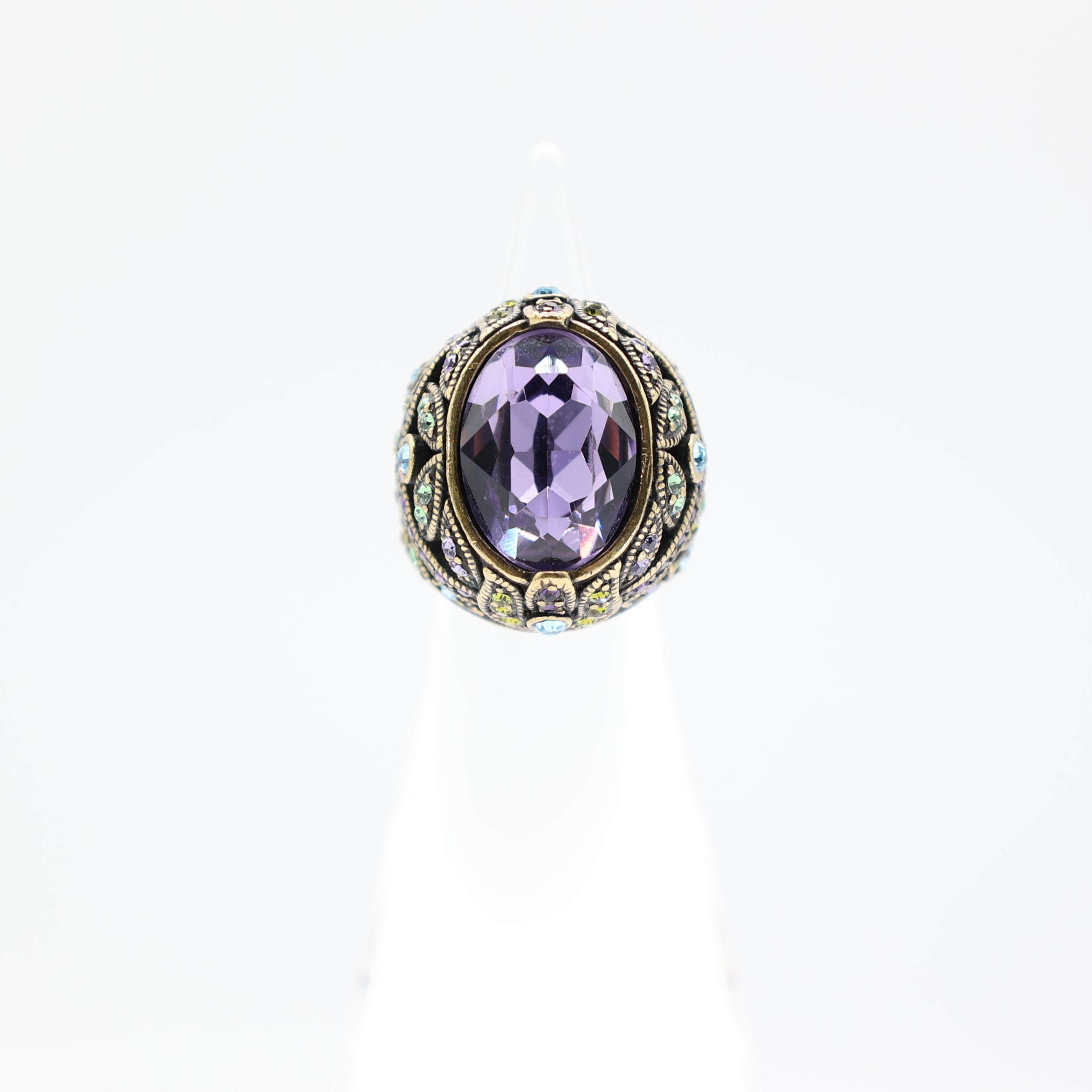Delight in Tanzanite Dome Ring | Ring - Heidi Daus – Annie McConnell's ...