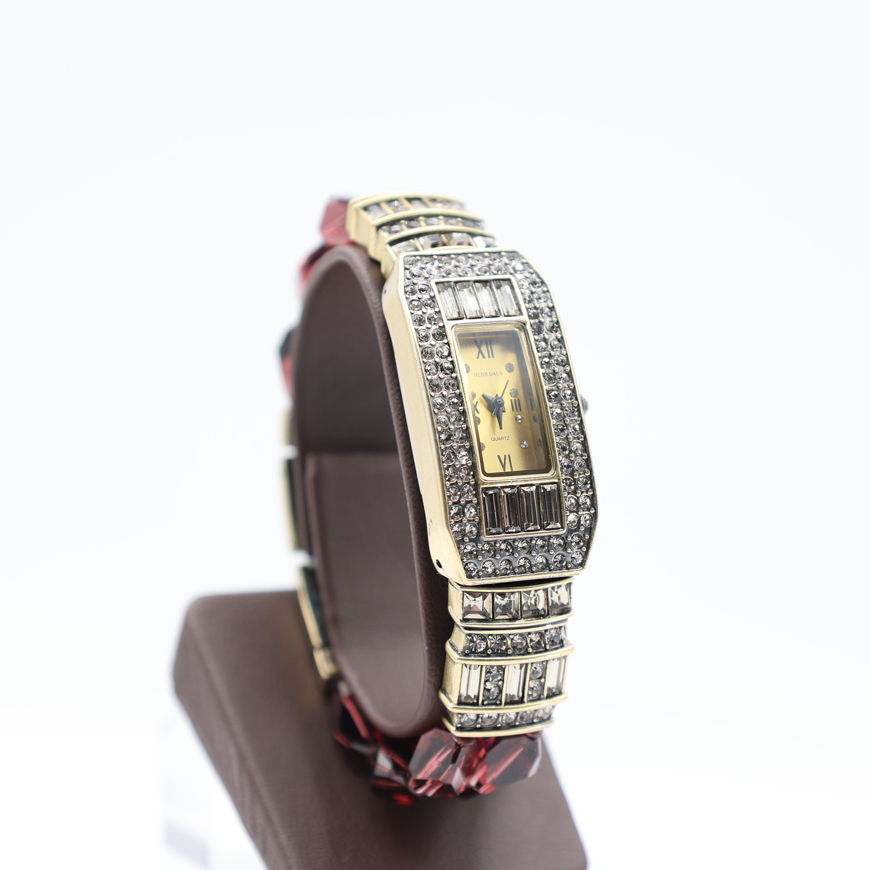 Heidi Daus Purple Beaded Watch | Watch - Heidi Daus New – Annie ...