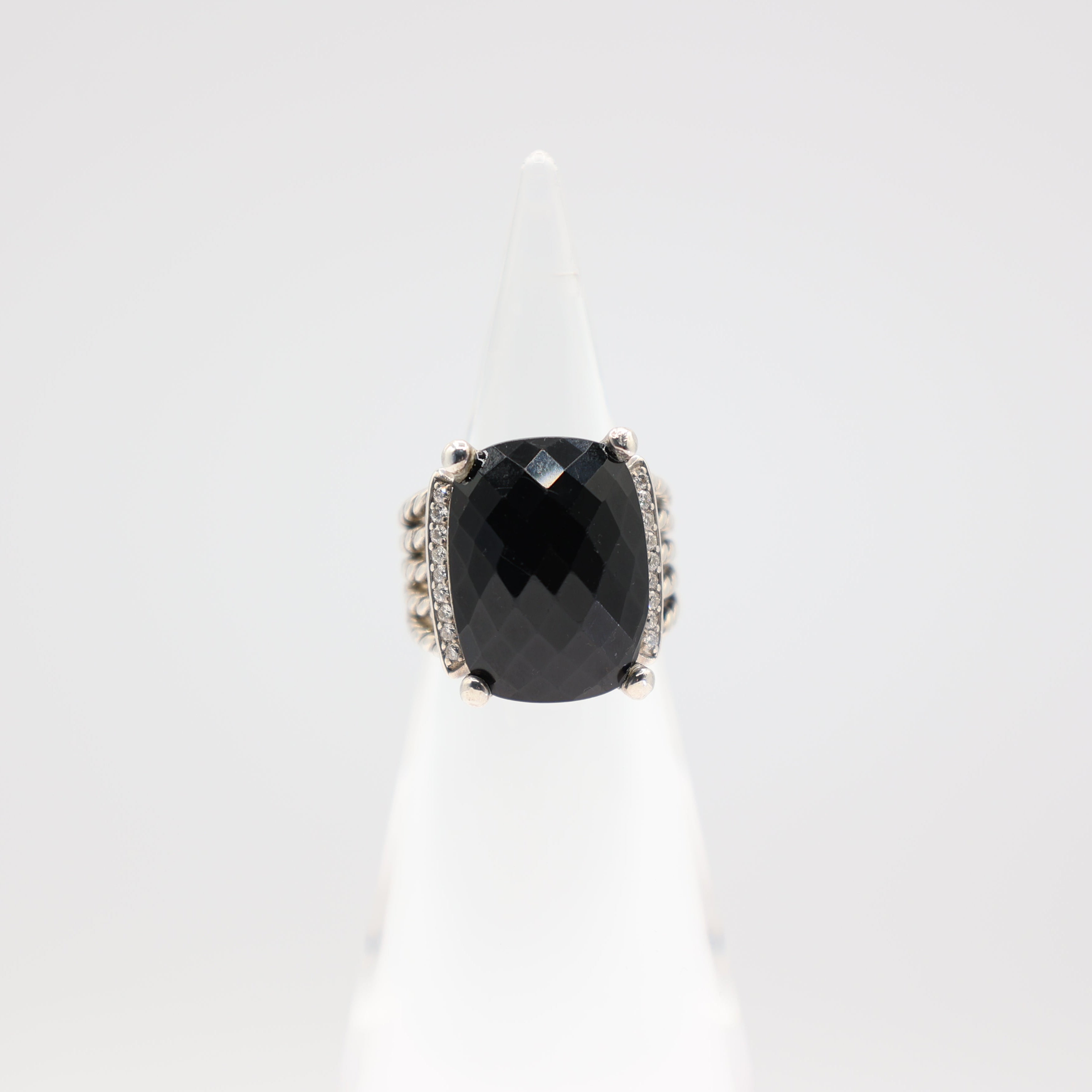Wheaton Braided Onyx Ring | Ring - David Yurman New – Annie McConnell's ...
