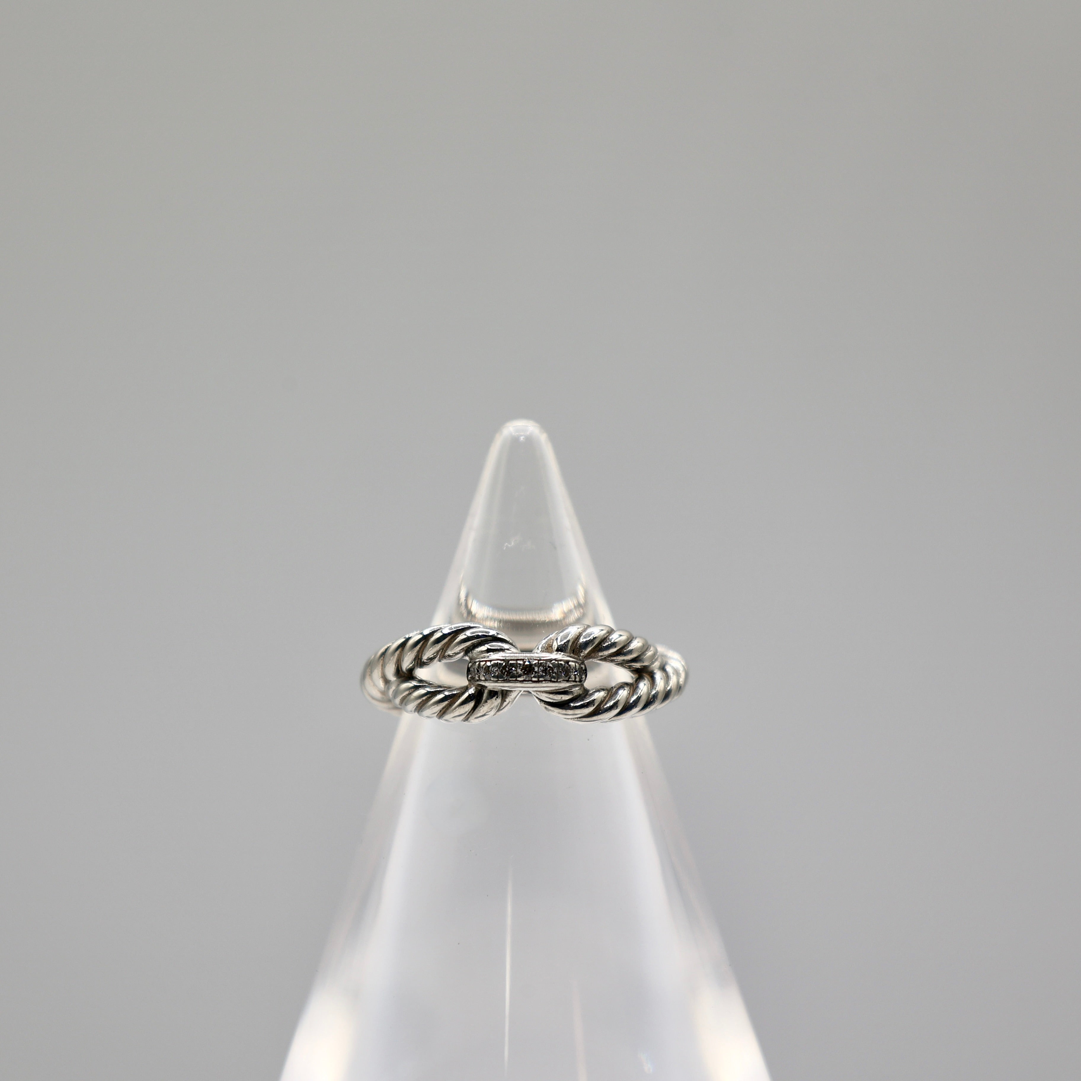 Meta Title: David Yurman Cable Loop Ring w/ Diamond- Size 5.5 Beauty ...